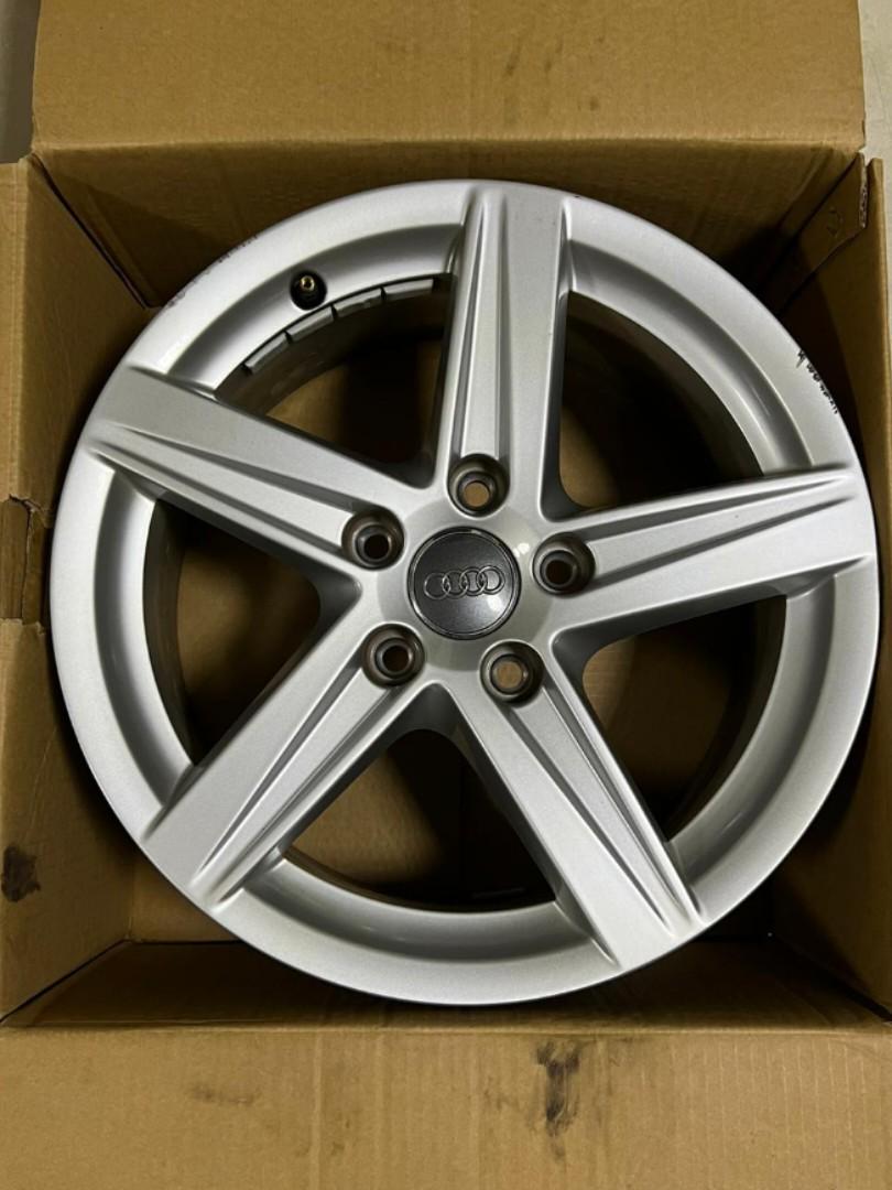 Original Audi A3 Rims (16"), Car Accessories, Tyres & Rims on Carousell