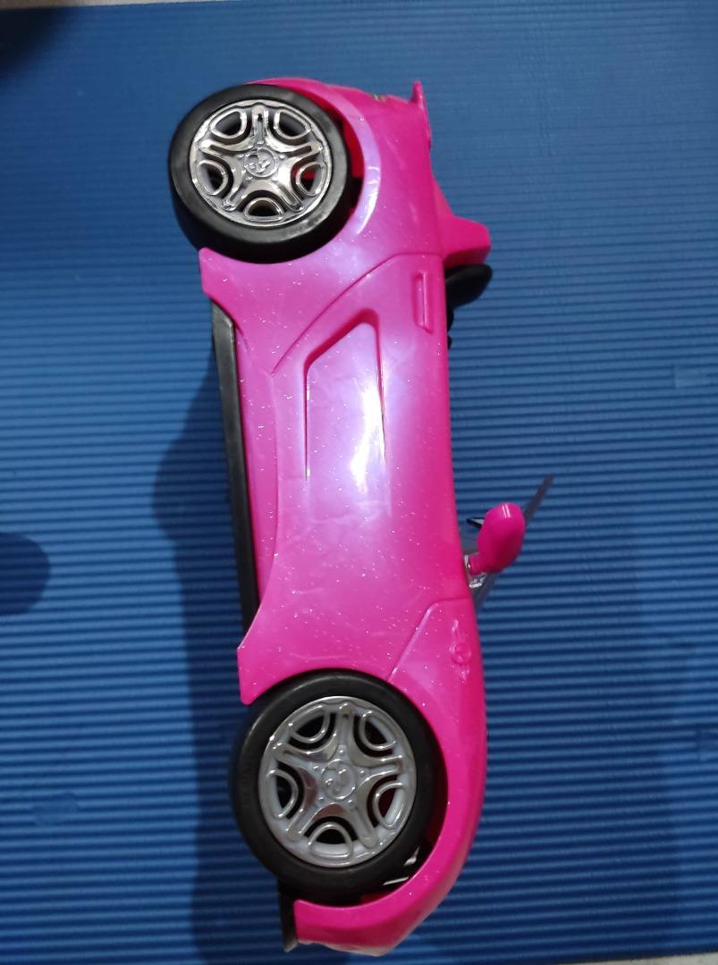 Original Barbie Pink Convertible Car Toy for imaginative playtime ...