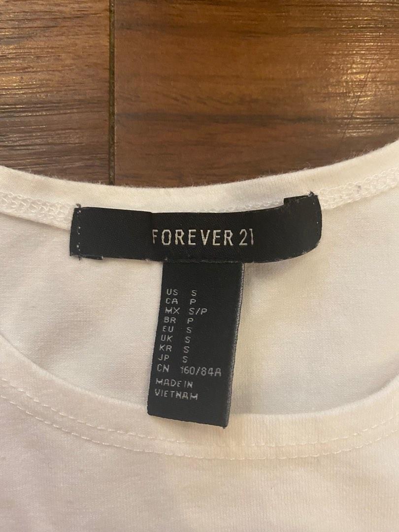 Original Forever 21 Crop Top Womens Fashion Tops Sleeveless On