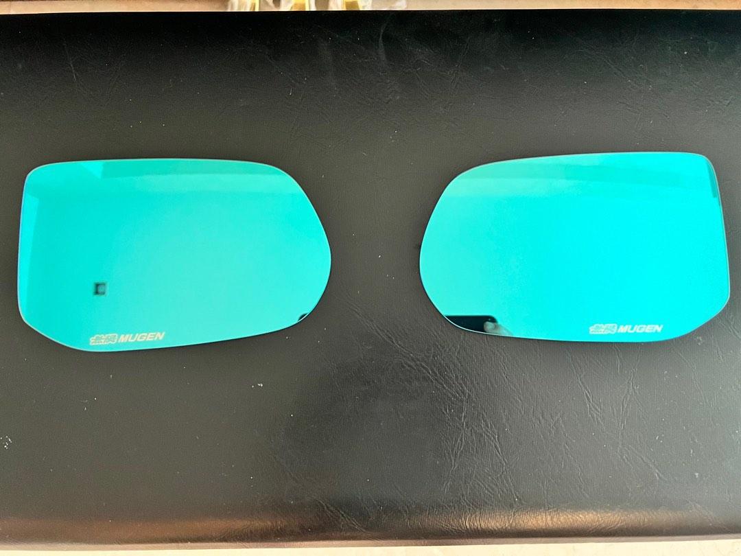 Original Mugen MUGEN BLUE WIDE HYDROPHILIC SIDE MIRRORS - FD2 TYPE R ...