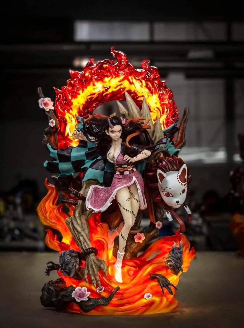 [Overseas Stock] Demon Slayer UKing Studio Kamado Nezuko gk resin ...