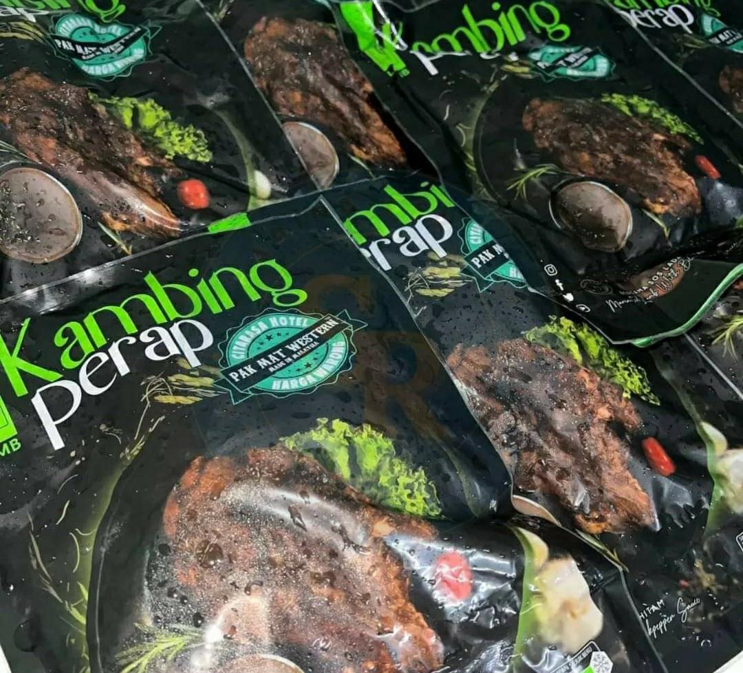 Pak Mat Kambing Perap, Food & Drinks, Chilled & Frozen Food on Carousell