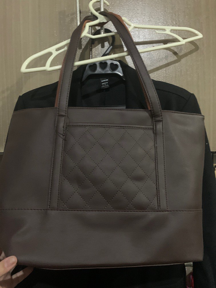 Parisian Brown Bag, Women's Fashion, Bags & Wallets, Tote Bags on Carousell