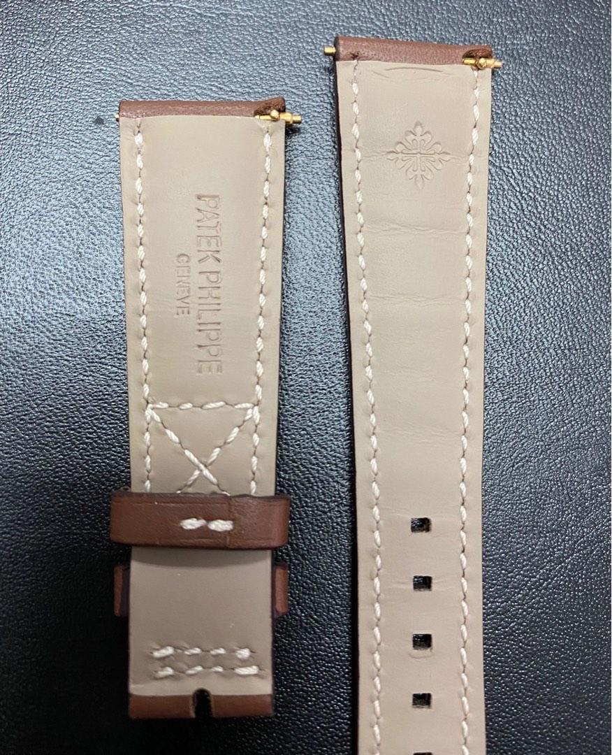 Patek Philippe Leather strap calfskin, Luxury, Watches on Carousell