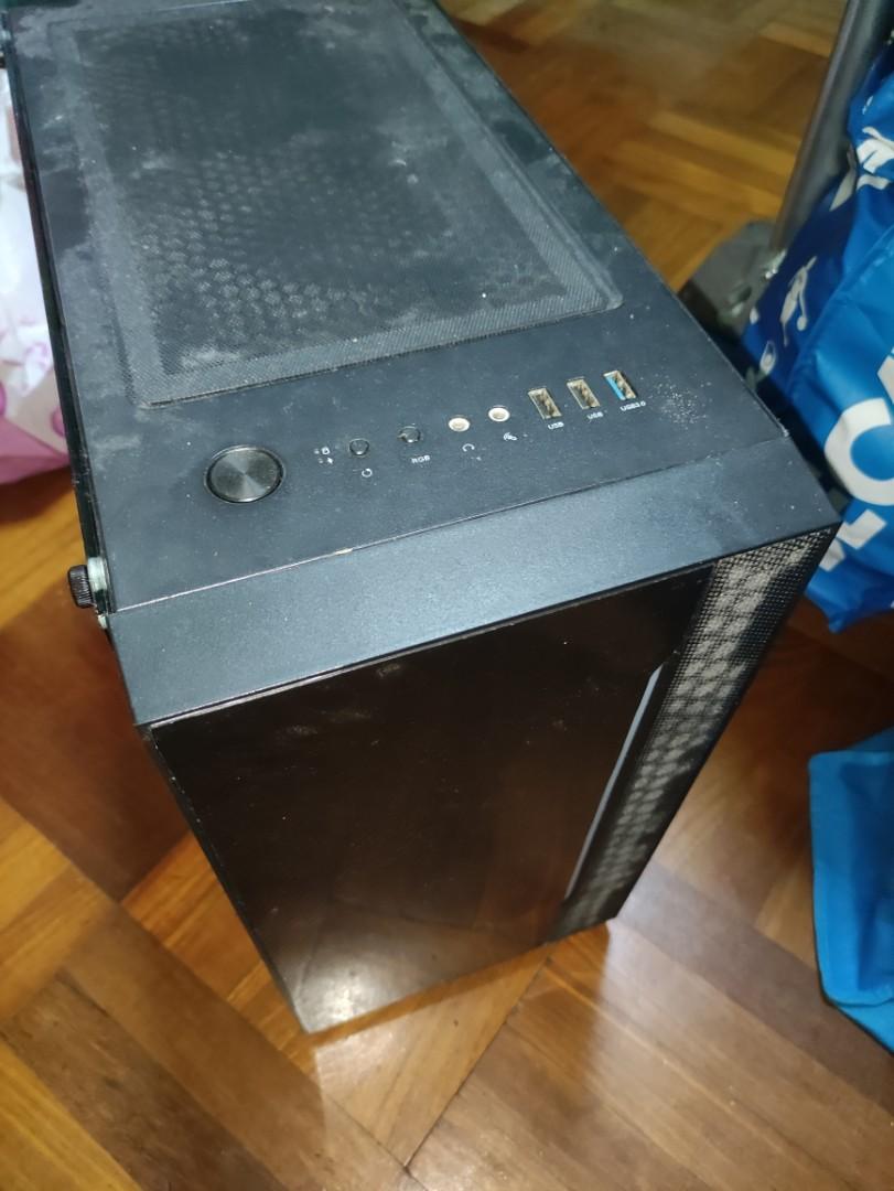 PC case with CPU/CASE FANS, Computers & Tech, Parts & Accessories ...