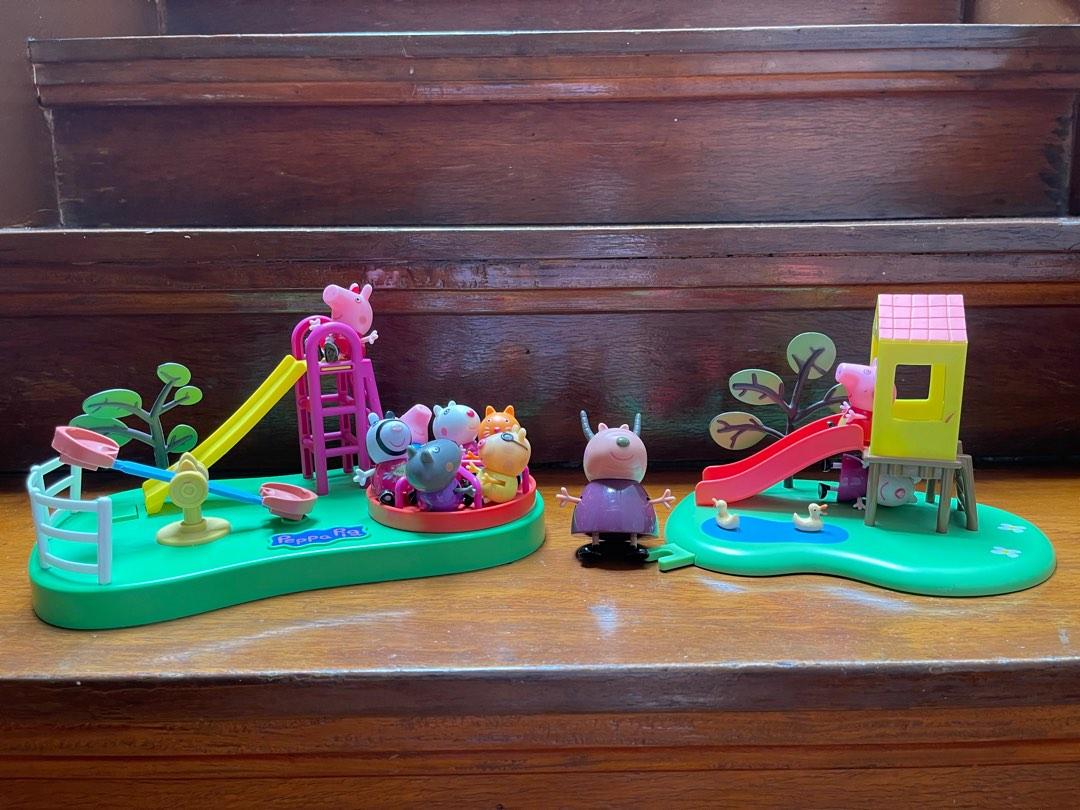 Peppa Pig Playground and Slide, Hobbies & Toys, Toys & Games on Carousell