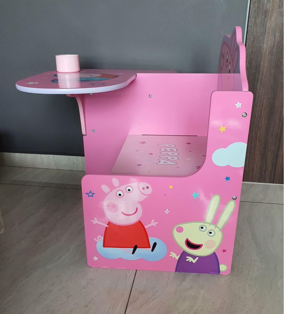 Peppa pig table and chair, Babies & Kids, Baby Nursery & Kids Furniture ...
