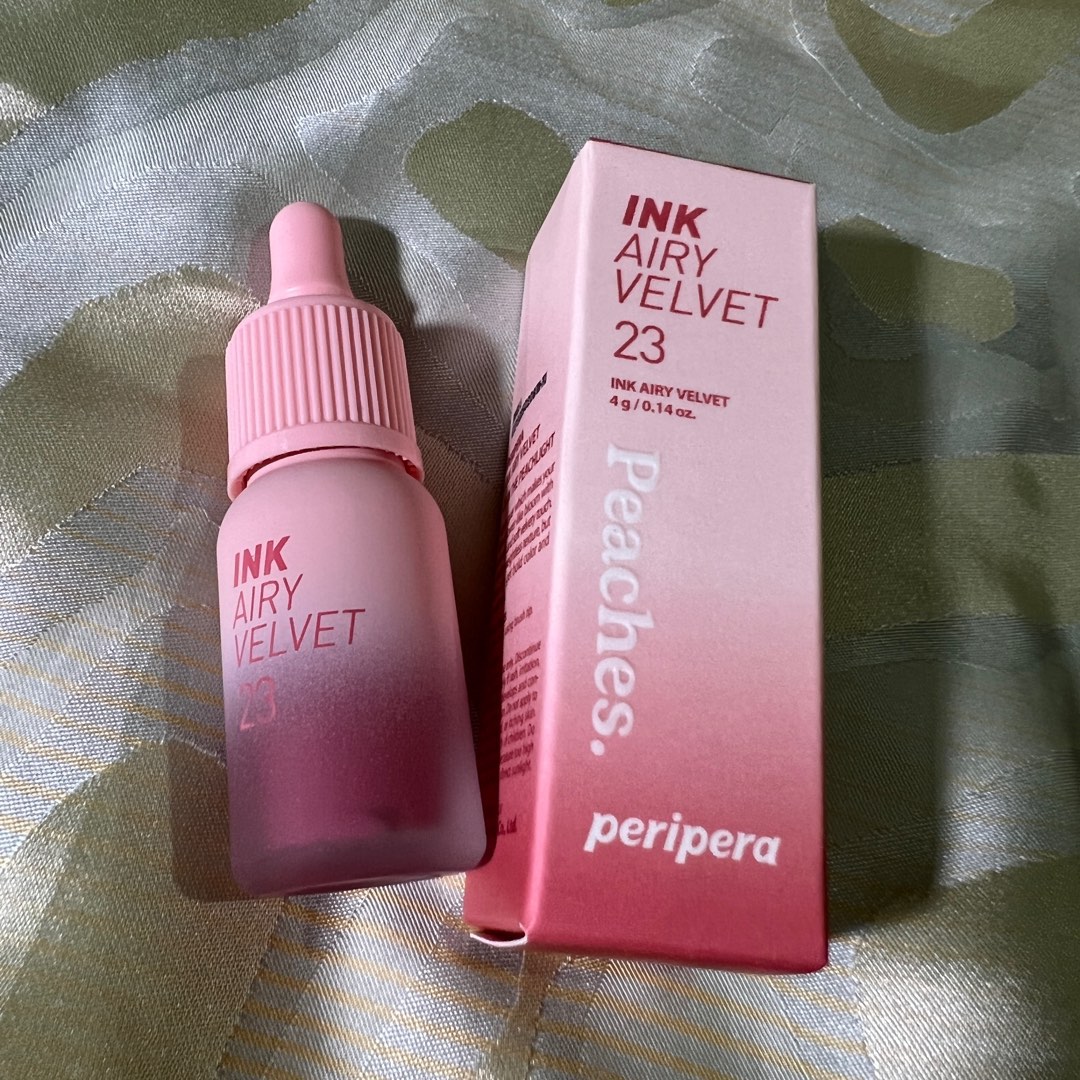 PERIPERA Ink Airy Velvet #23 In the Peachlight, Beauty & Personal Care ...