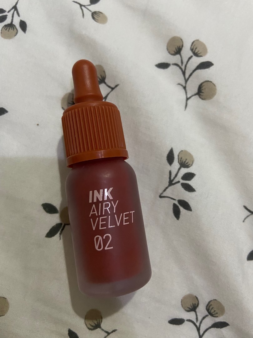 Peripera Ink airy velvet in 02 selfie orange brown, Beauty & Personal ...
