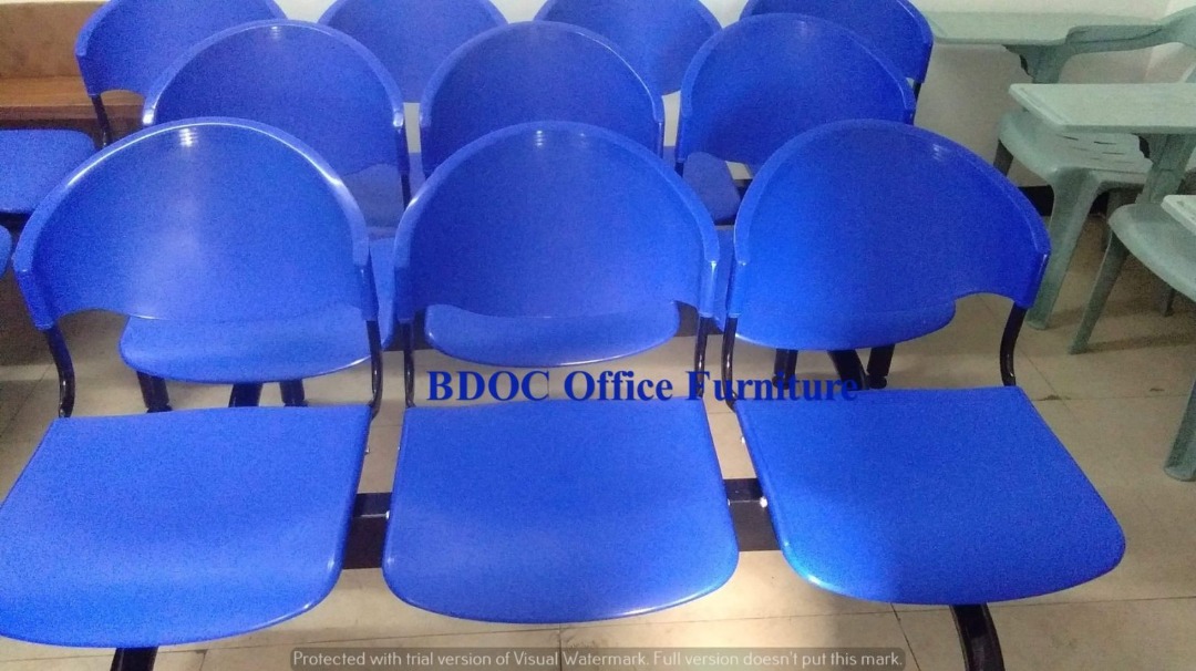 Plastic Gang Chair || Office Gang Chair, Furniture & Home Living ...