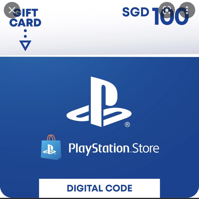 Playstation Giftcard $100, Video Gaming, Gaming Accessories, Game Gift ...