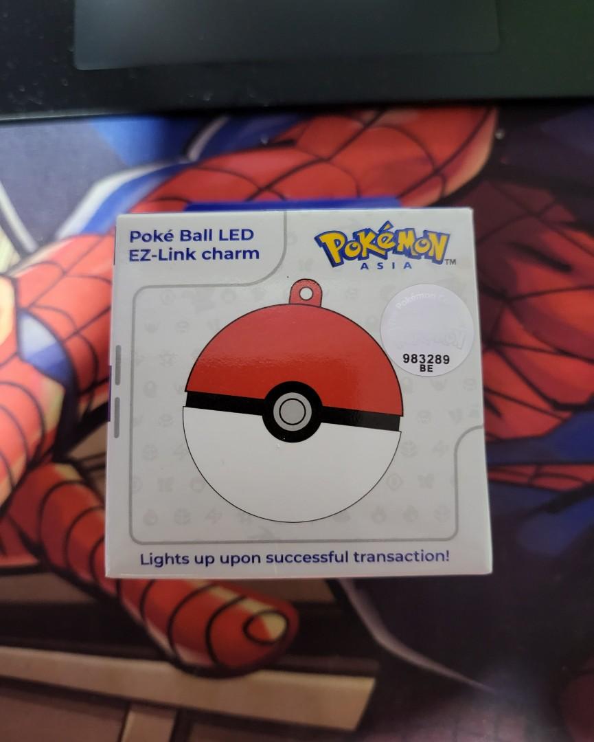 Poke Ball LED EZ-Link charm, Hobbies & Toys, Travel, Travel Essentials ...
