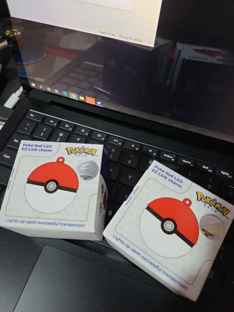 Poke Ball LED EZ-Link charm, Hobbies & Toys, Travel, Travel Essentials ...