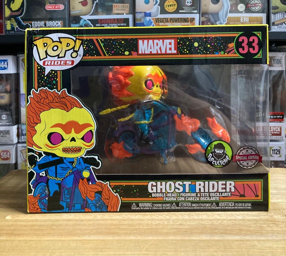 PopCultcha Exclusive/Special Edition Marvel Ghost Rider Black Light ...