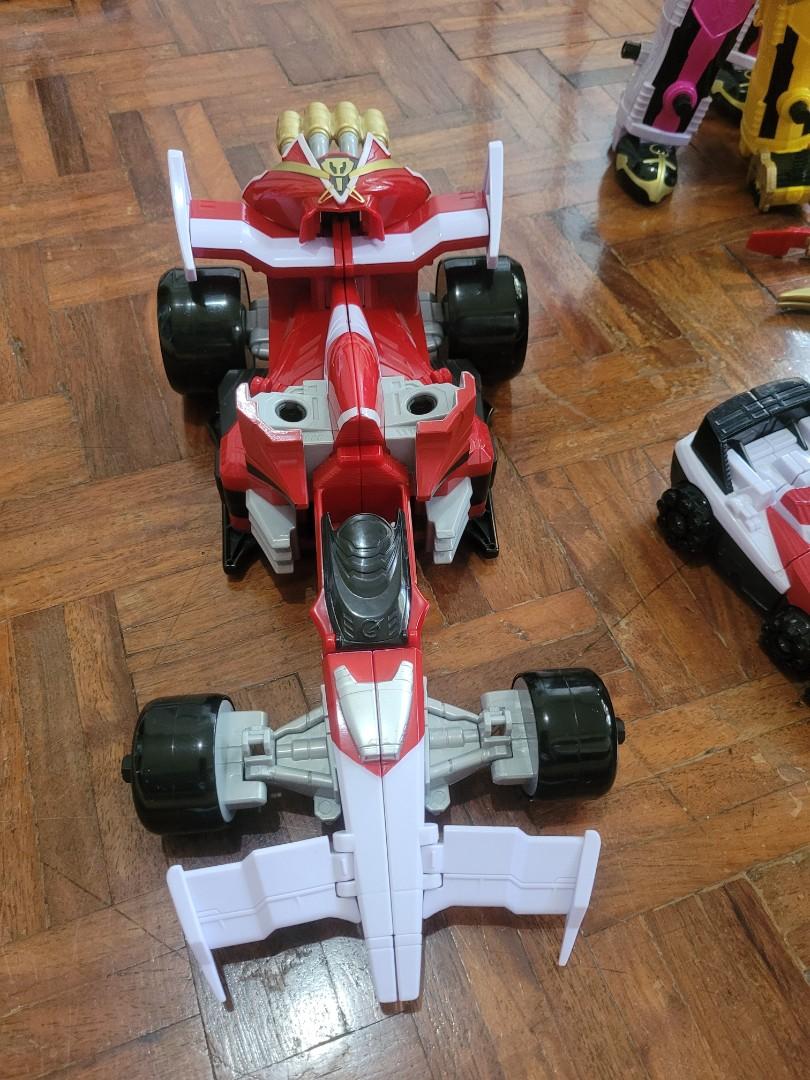 Power Rangers Super Megaforce Complete Set - Legendary Turbo Falcon Red ...