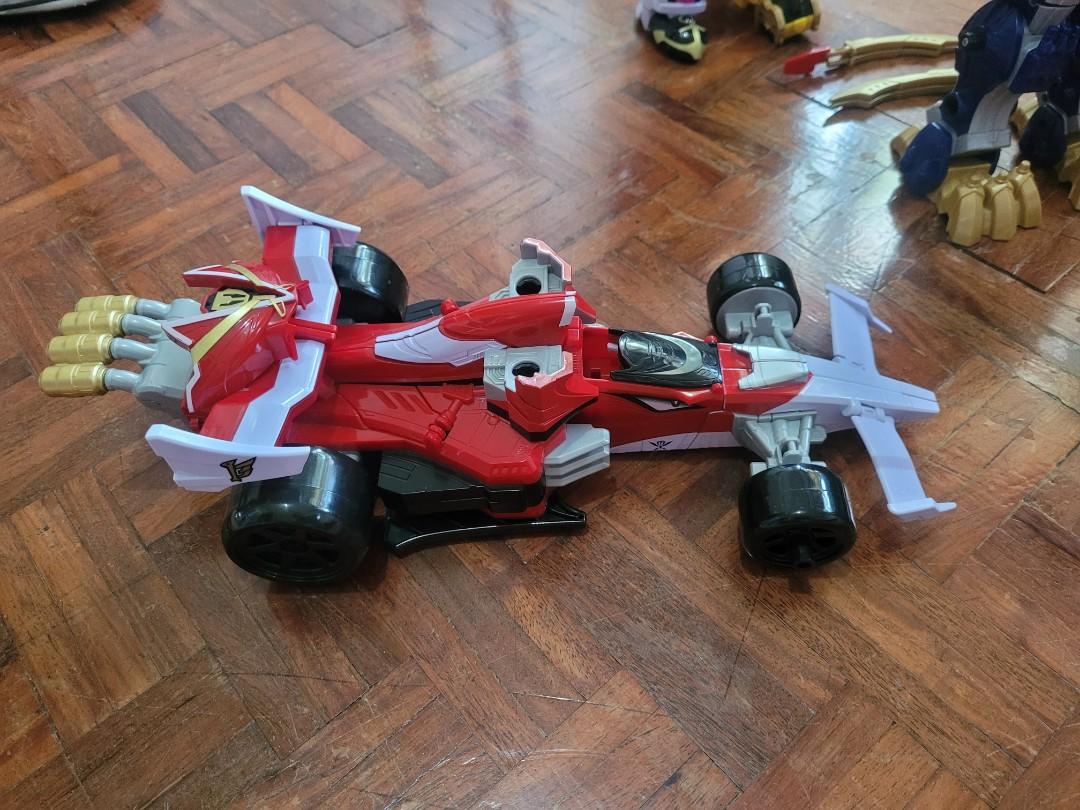 Power Rangers Super Megaforce Complete Set - Legendary Turbo Falcon Red ...