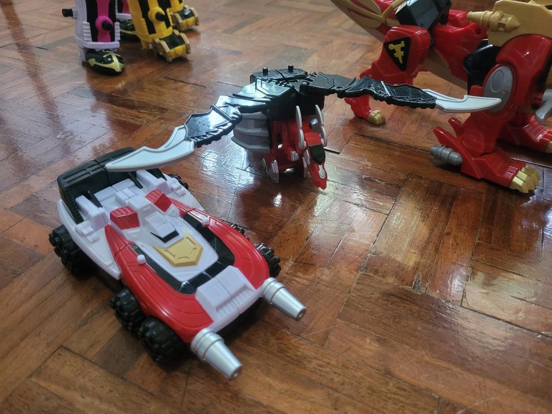 Power Rangers Super Megaforce Complete Set - Legendary Turbo Falcon Red ...