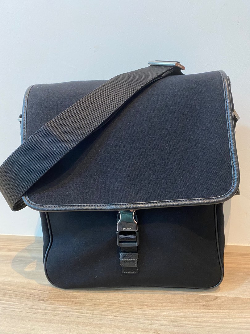 Prada Sling Bag (Black), Women's Fashion, Bags & Wallets, Cross-body ...