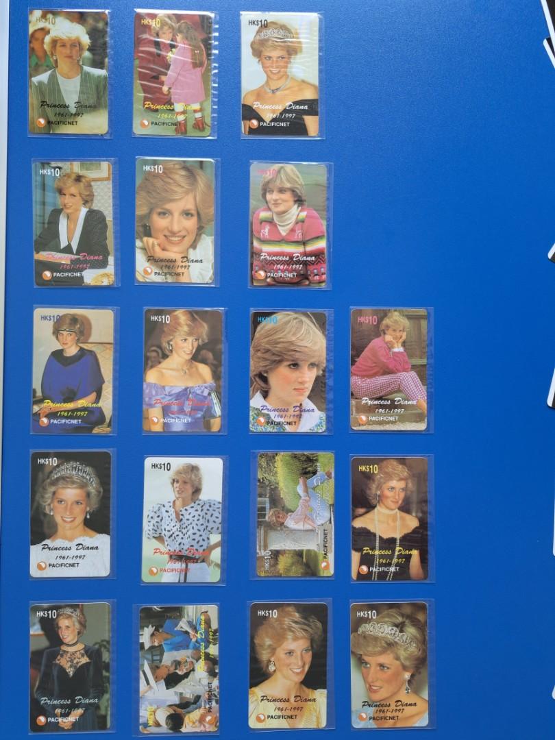 Princess Diana Phone Cards, Hobbies & Toys, Memorabilia & Collectibles ...