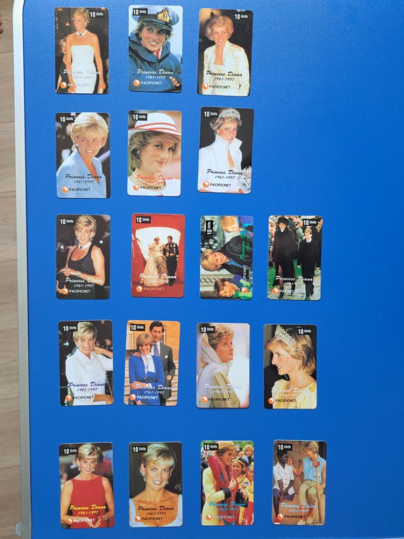 Princess Diana Phone Cards, Hobbies & Toys, Memorabilia & Collectibles ...