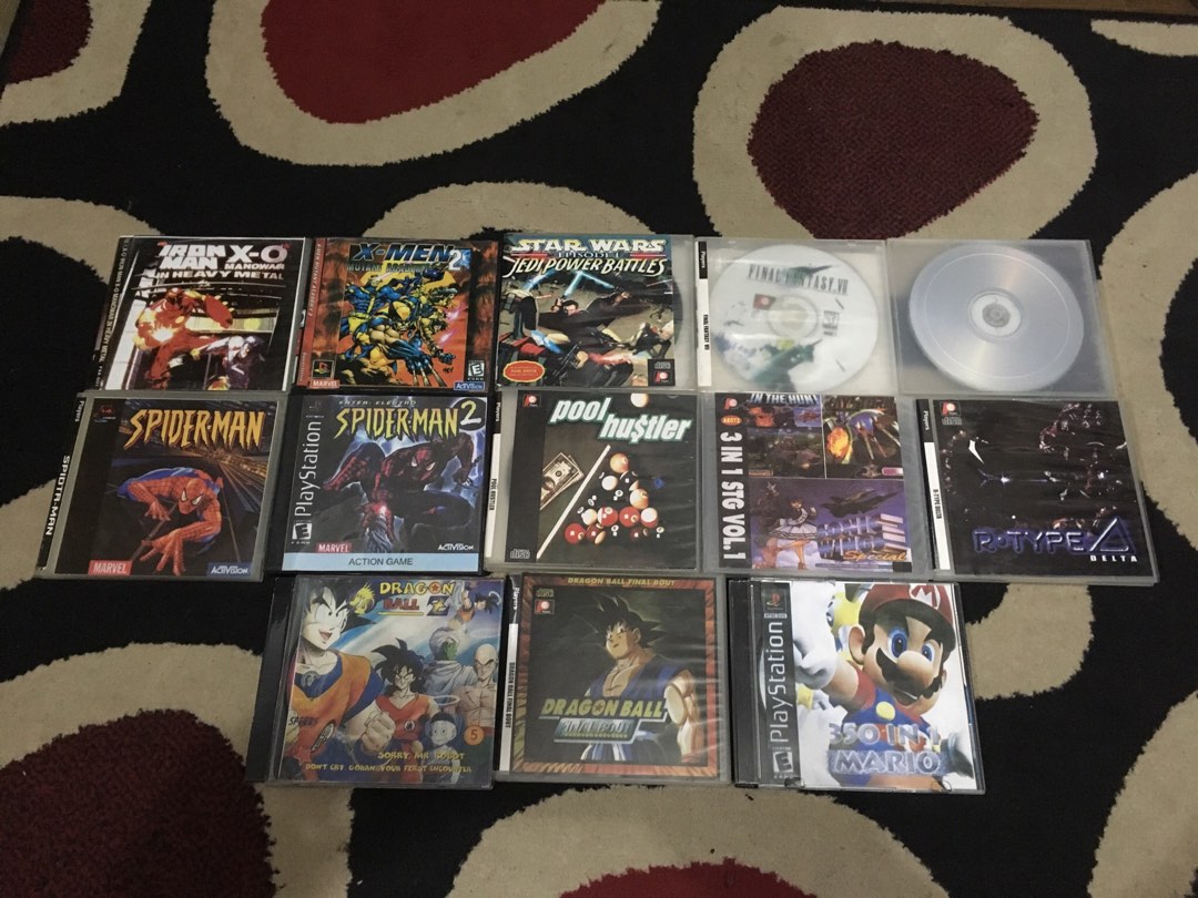 Ps1 cd games bundle 12pcs, Video Gaming, Video Games, PlayStation on ...