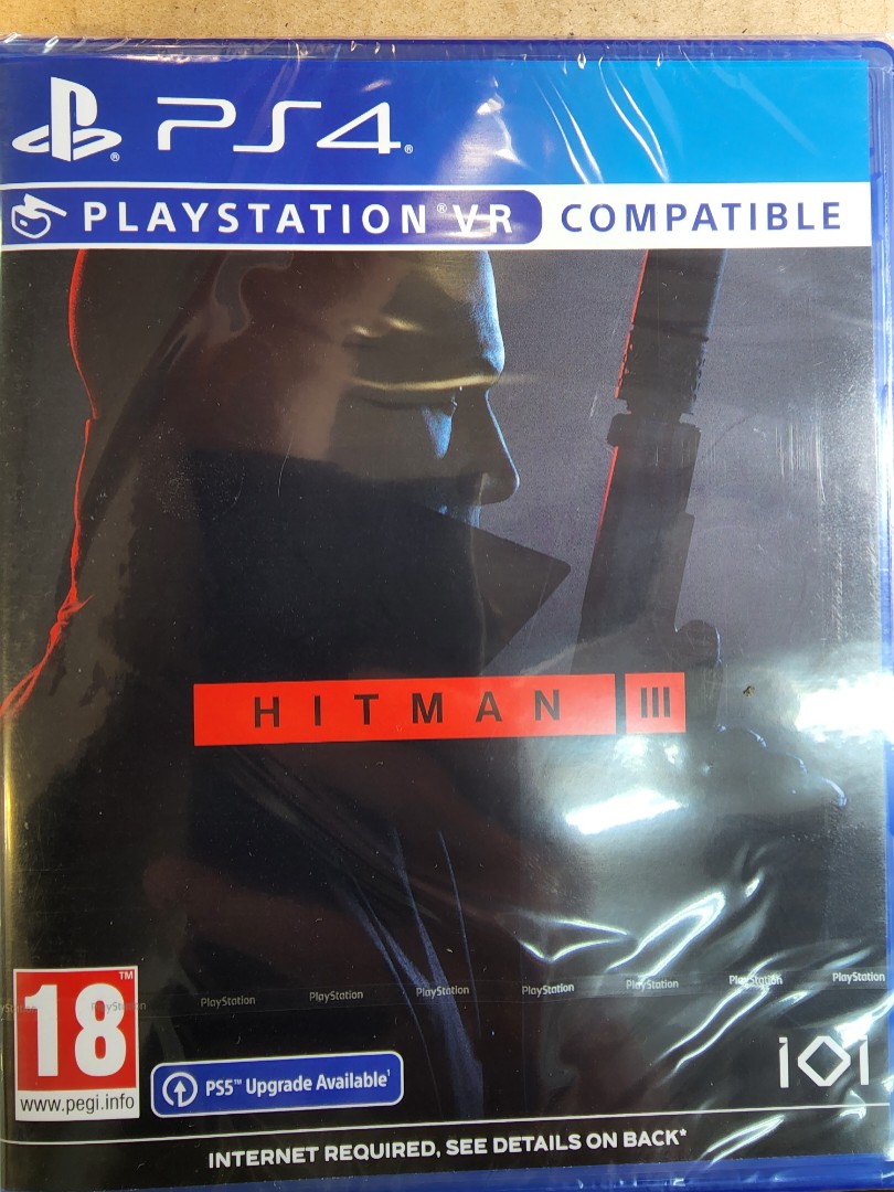 全新Ps4/Ps5 遊戲 Hitman 3 刺客任務3 中英文版 支援VR, 電子遊戲, 電子遊戲, PlayStation - Carousell