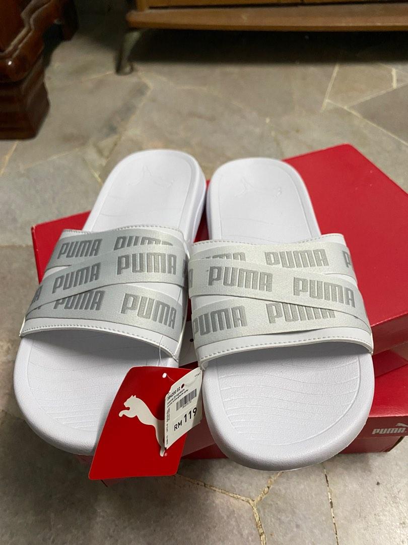 Puma Slide, Men's Fashion, Footwear, Flipflops and Slides on Carousell