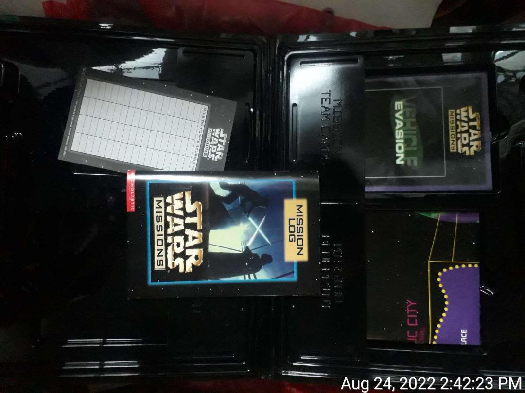 RARE VINTAGE Star Wars Missions Game Scholastic Book Poster with free ...