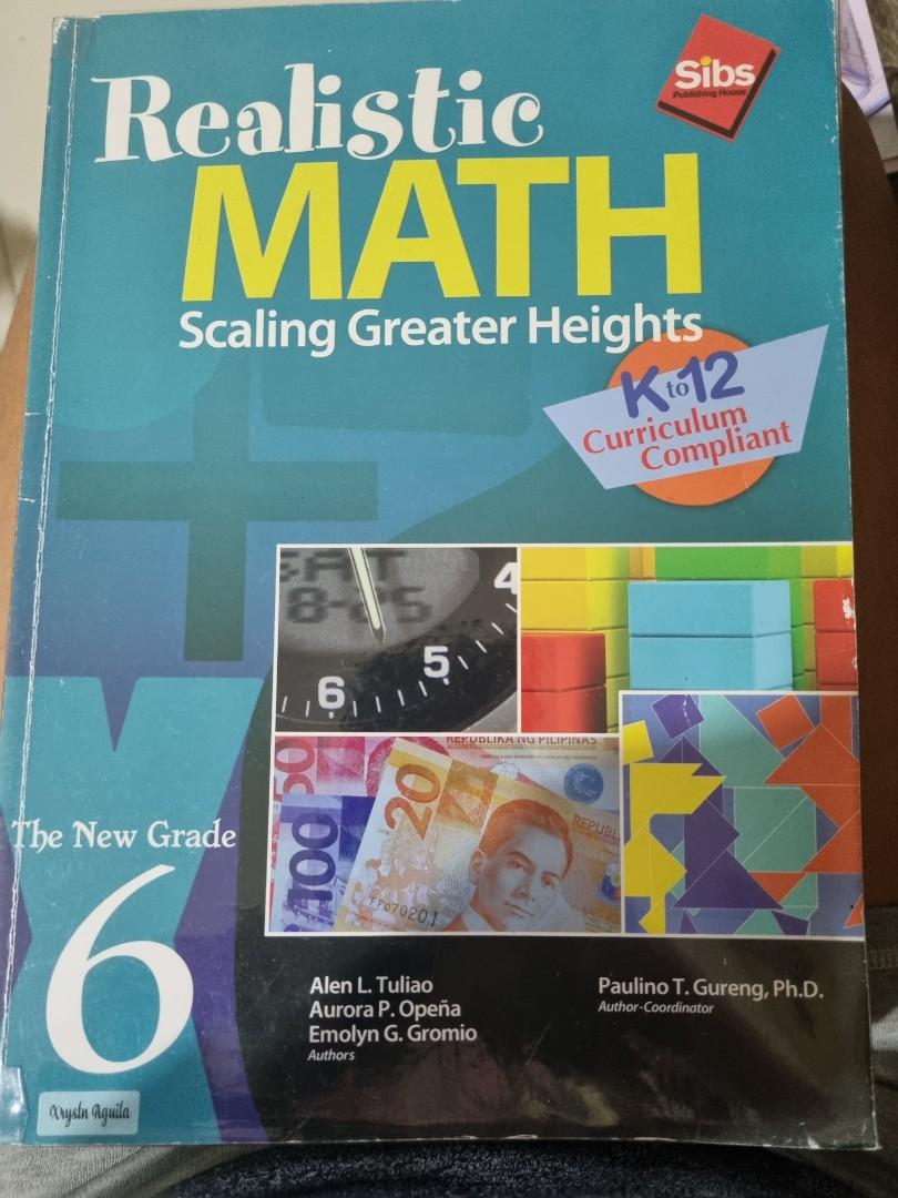Realistic Math 6, Hobbies & Toys, Books & Magazines, Textbooks on Carousell