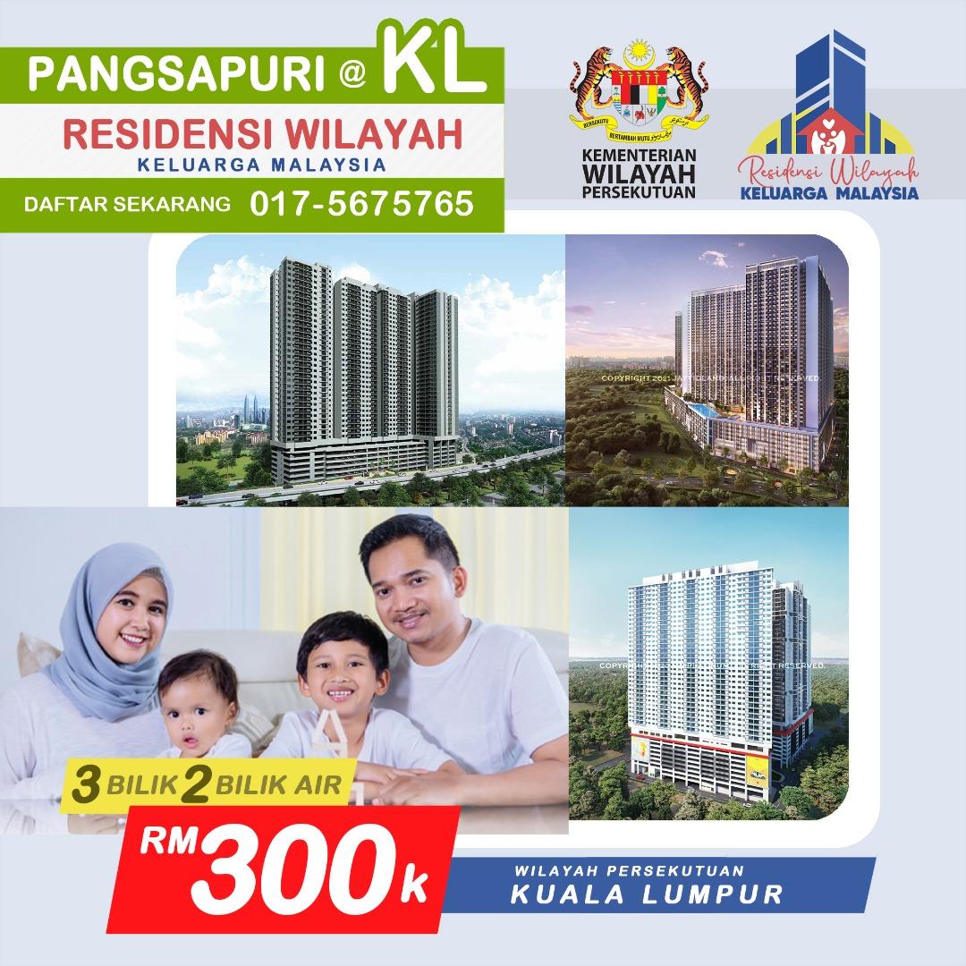 Residensi Wilayah Keluarga Malaysia ( RUMAWIP ) Kuala Lumpur Setapak ...