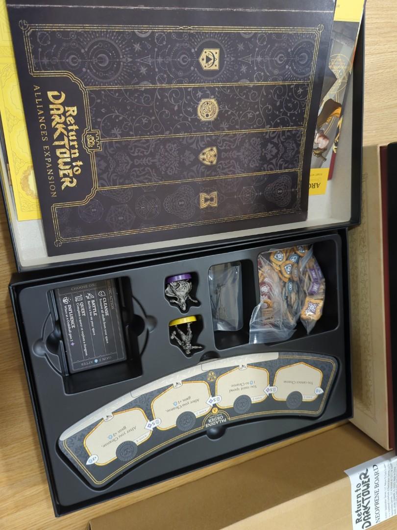 Return to dark tower + alliances expansion+ dark horde (black set ...