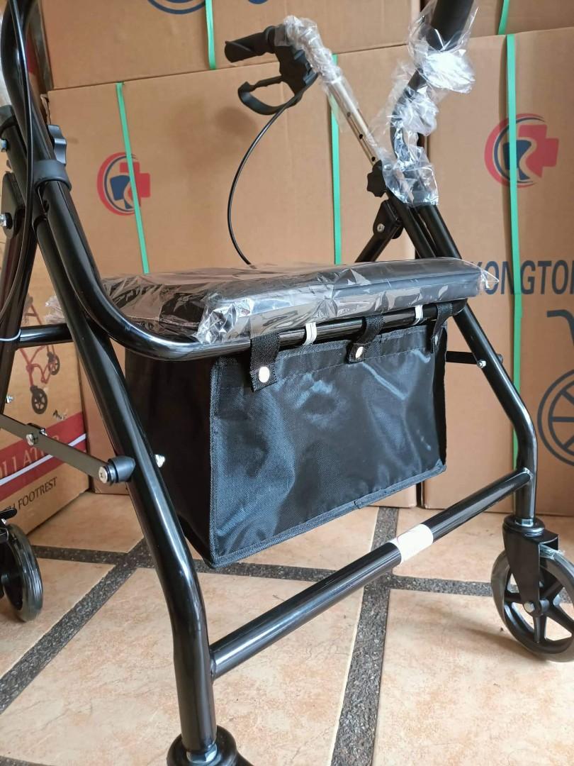 Rollator with out foot rest, Health & Nutrition, Assistive ...