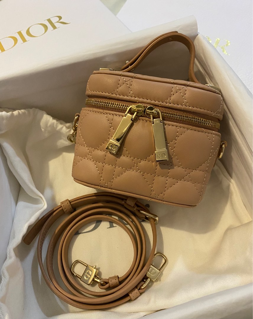 RUSH Authentic Dior Micro Vanity Cannage, Luxury, Bags & Wallets on ...