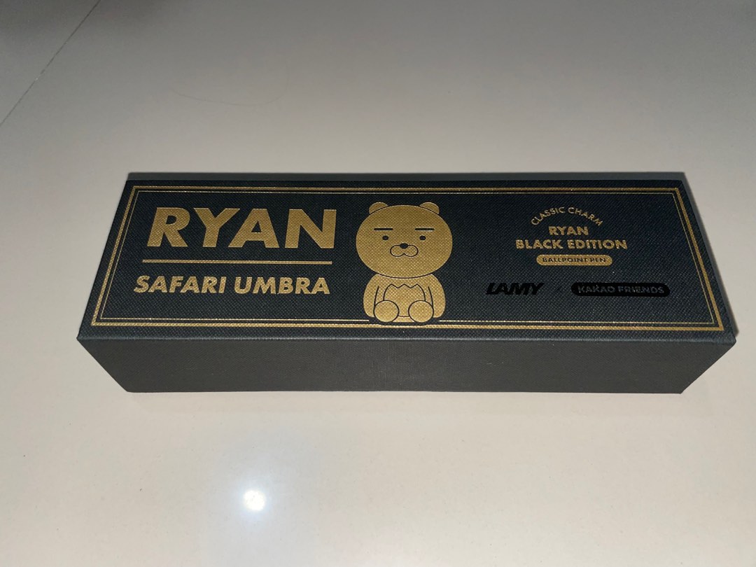 RYAN x LAMY Black Edition Pen, Hobbies & Toys, Stationary & Craft ...