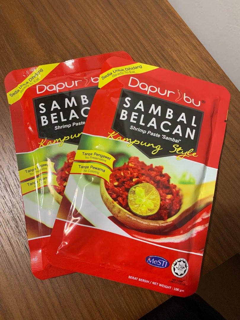 Sambal Belacan (Tag: dapur bu, halal, Chilli, shrimp paste, cili), Food ...