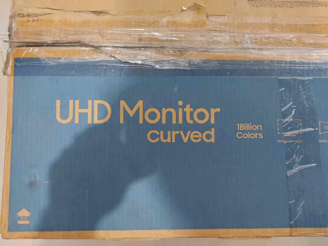 Samsung 32inch UHD monitor curve, Computers & Tech, Parts & Accessories ...