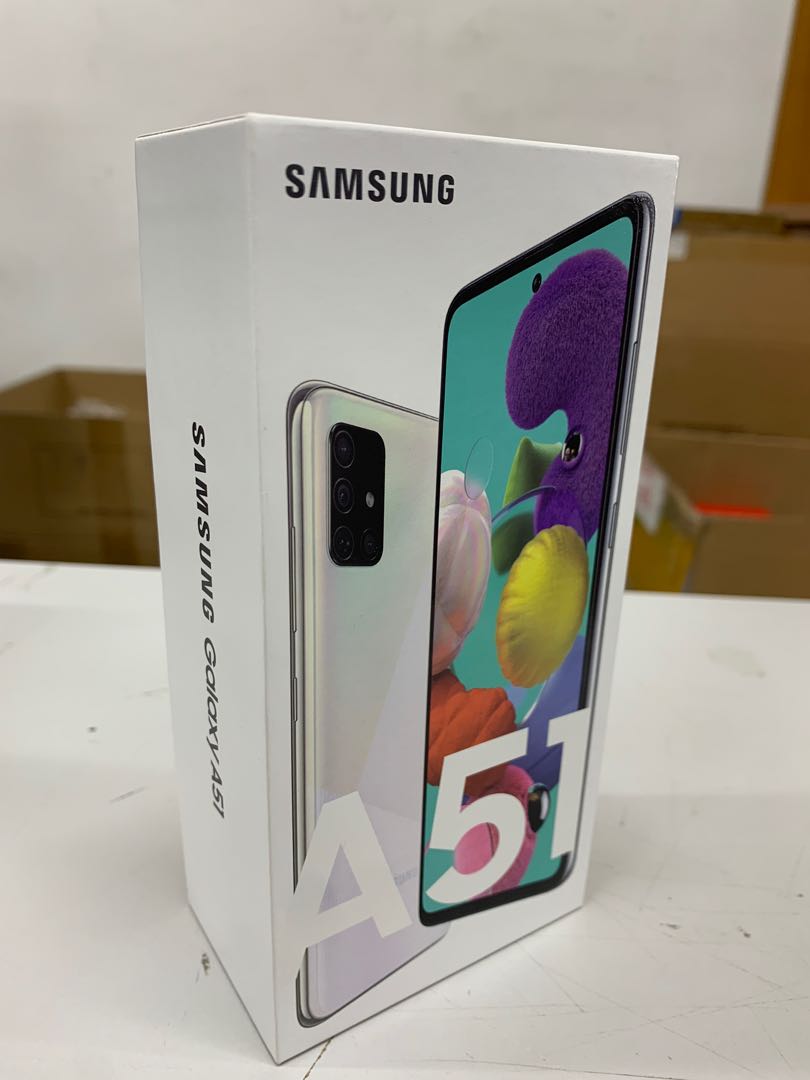 Samsung A51 A515FD 128GB Dual White, 手提電話, 手機, Android 安卓手機, Samsung 三星 ...
