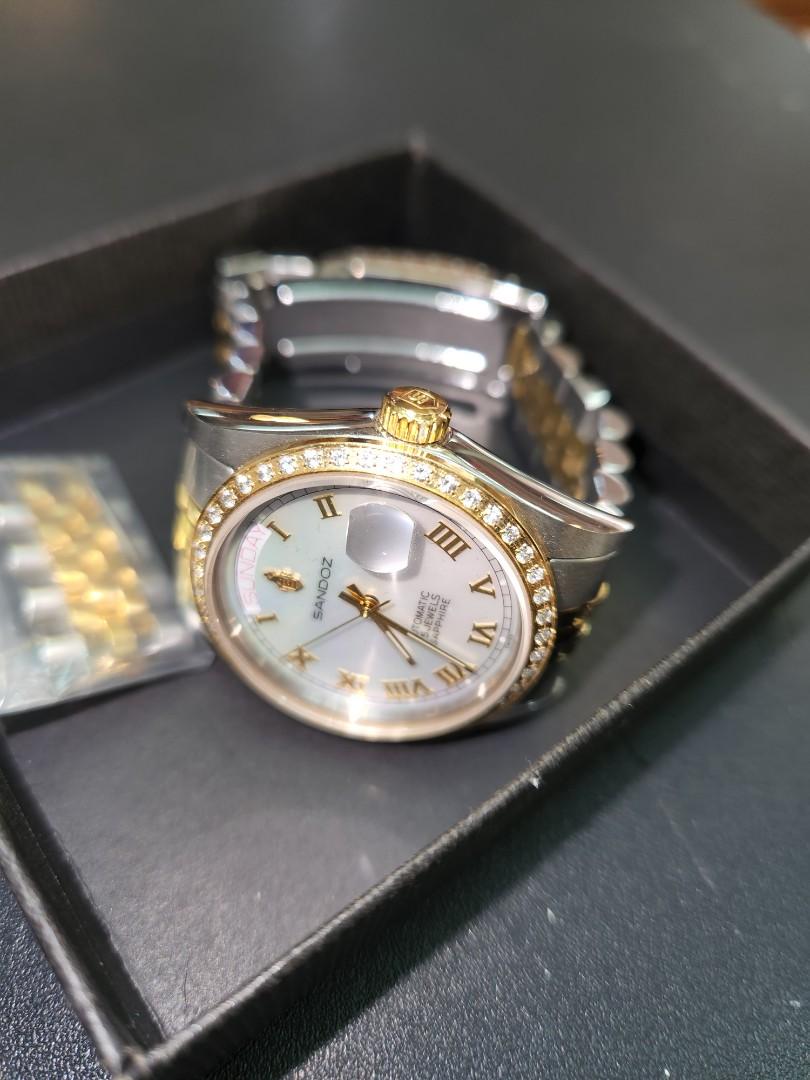 Sandoz Swiss automatic watch, Luxury, Watches on Carousell
