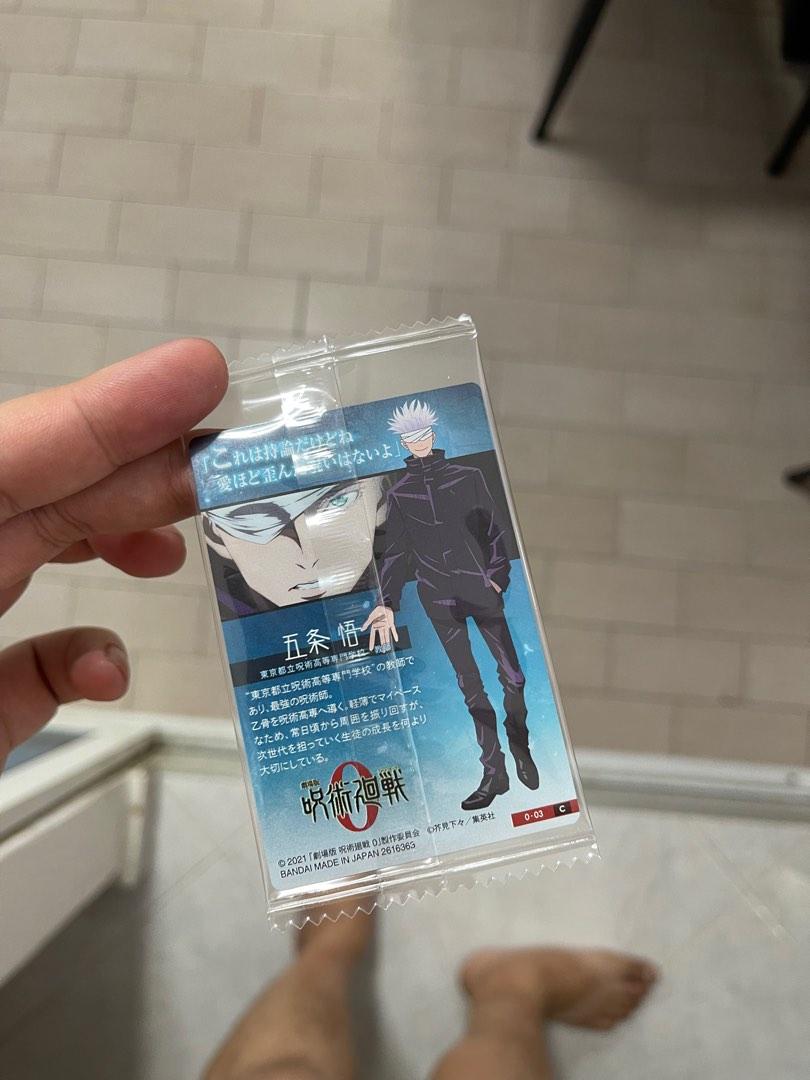 satoru gojo waffle card, Hobbies & Toys, Toys & Games on Carousell