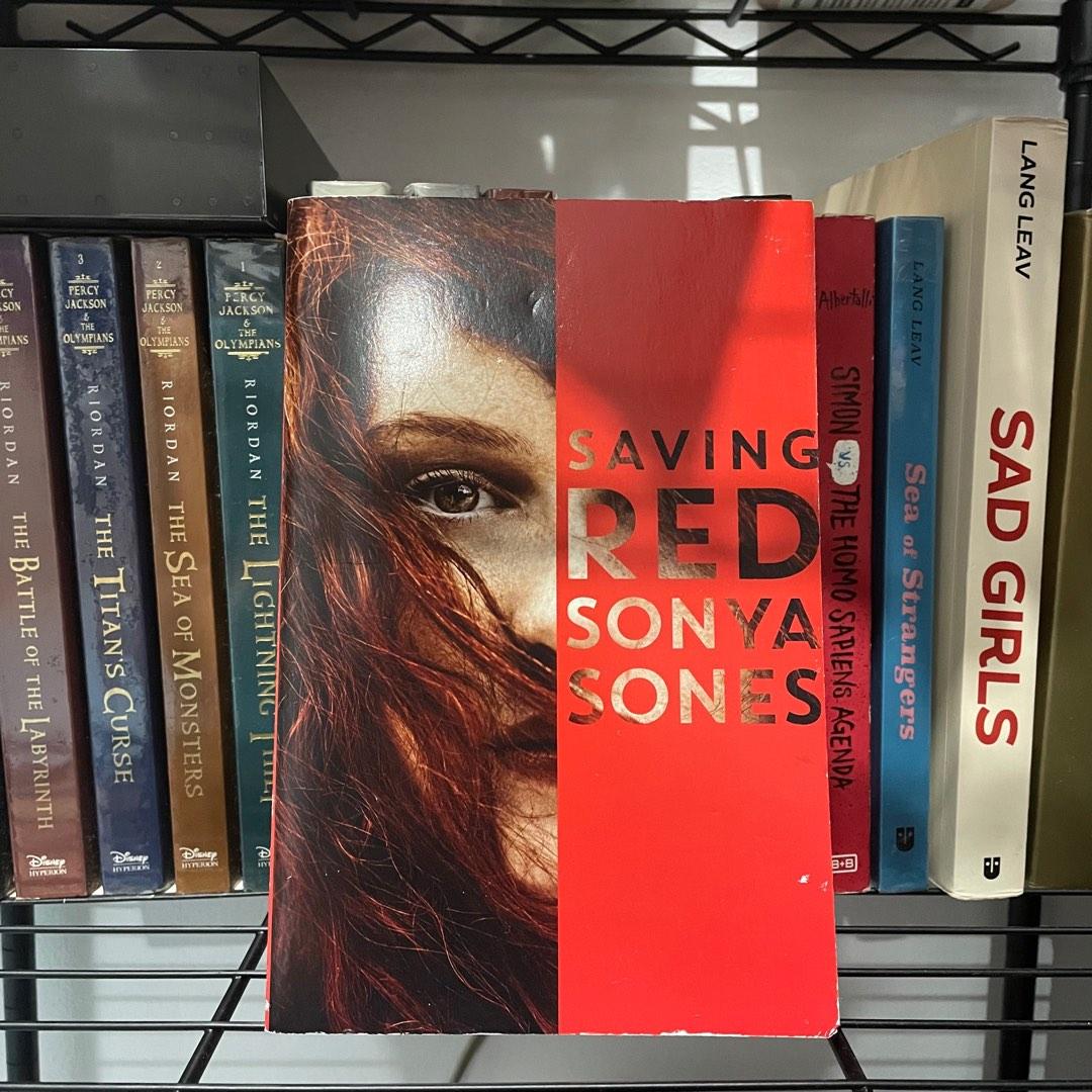 Saving Red by Sonya Sones, Hobbies & Toys, Books & Magazines, Fiction ...