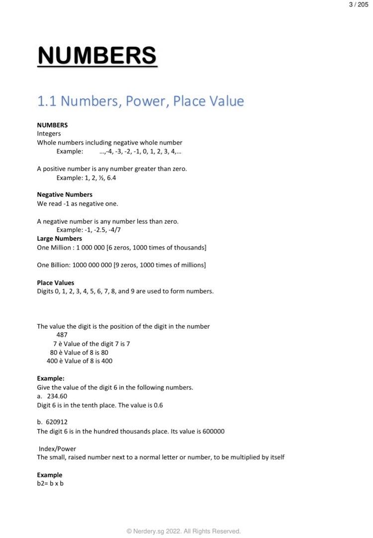 SEC 1 SEC 2 LOWER SECONDARY MATHEMATICS BOOSTER BUNDLE | COMPREHENSIVE ...