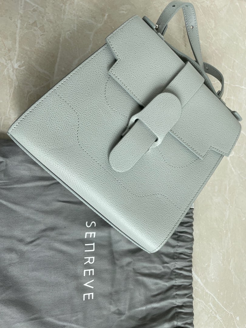 Senreve Alunna pebbled ice/ silver, Women's Fashion, Bags & Wallets ...