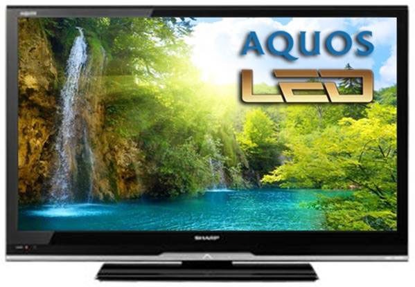 Sharp Aquos LC-32LE340M 32" Multisystem LED TV, TV & Home Appliances ...