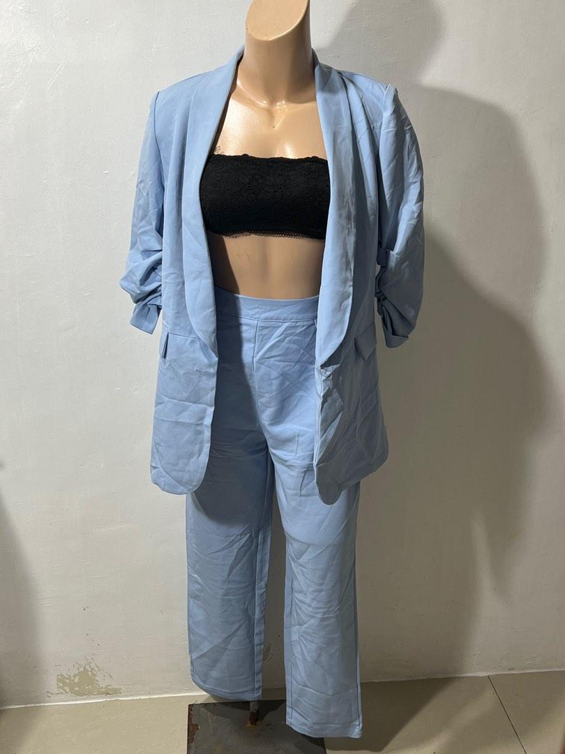 Shein blazer and pants coordinates, Women's Fashion, Dresses & Sets ...