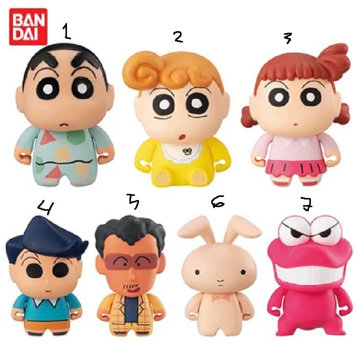 Shin Chan Figures Gasha Toru Kazama Takakura Bunta Mini Figure Pvc Toy ...