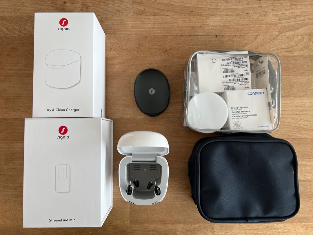 Signia Pure C&G T AX Hearing Aids, Health & Nutrition, Assistive ...