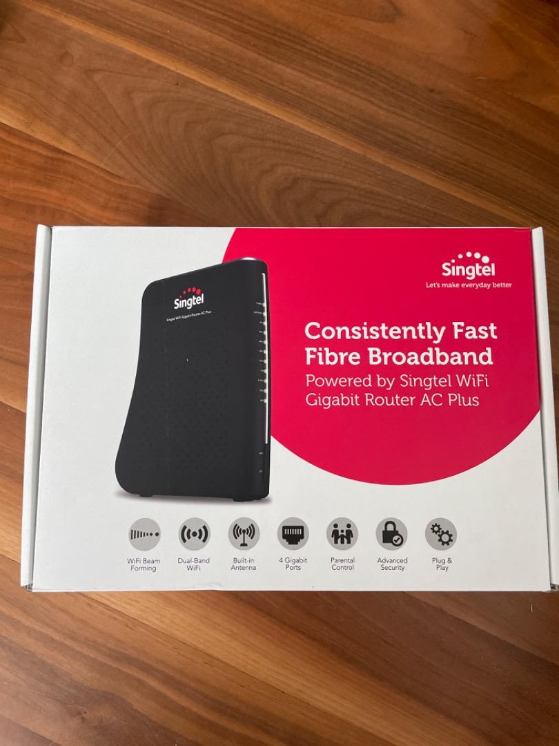 Singtel Wifi Gigabit Router Computers Tech Parts Accessories Networking On Carousell