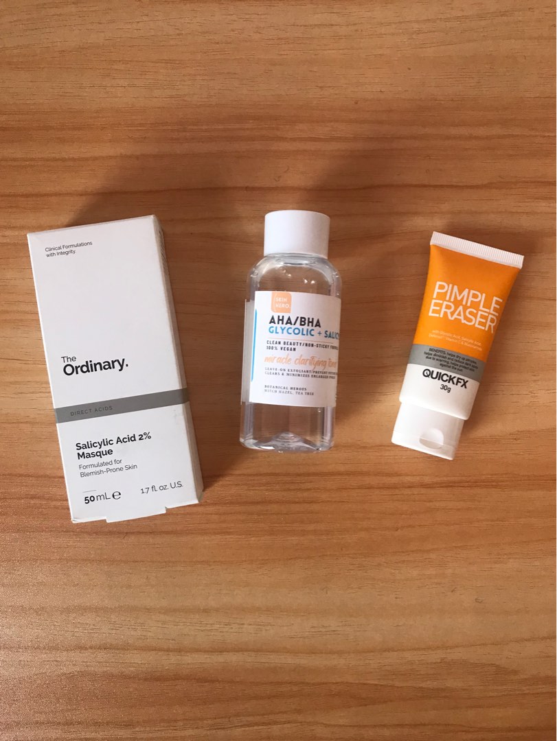 Skincare Bundle - The Ordinary, Skin Hero, Quick FX, Beauty & Personal ...