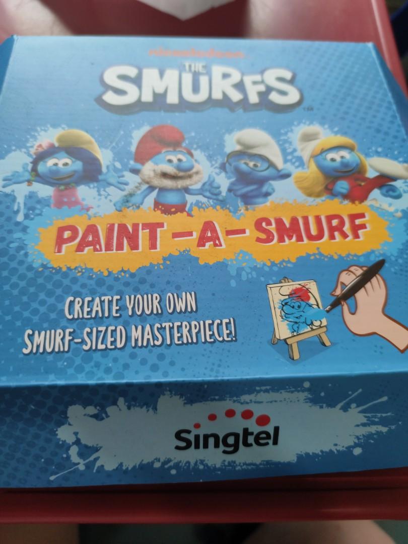 Smurfs Paint kit, Hobbies & Toys, Stationery & Craft, Art & Prints on ...