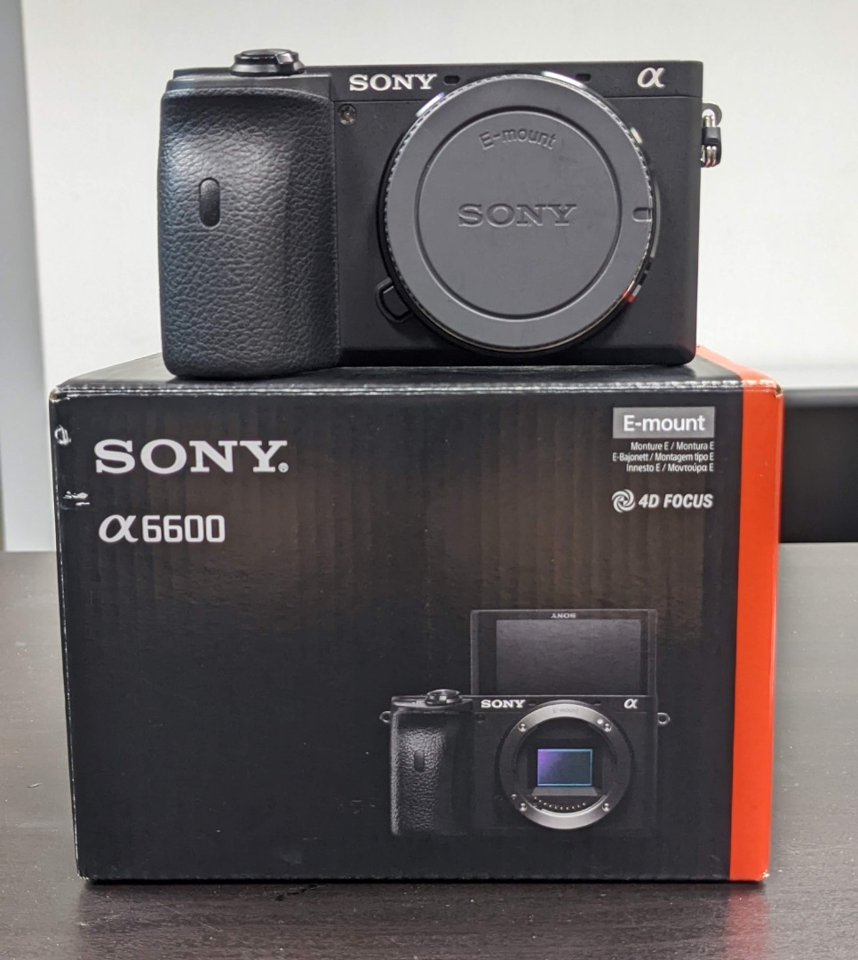 SONY A6600 MIRRORLESS CAMERA (E-MOUNT APS-C), Photography, Cameras on ...